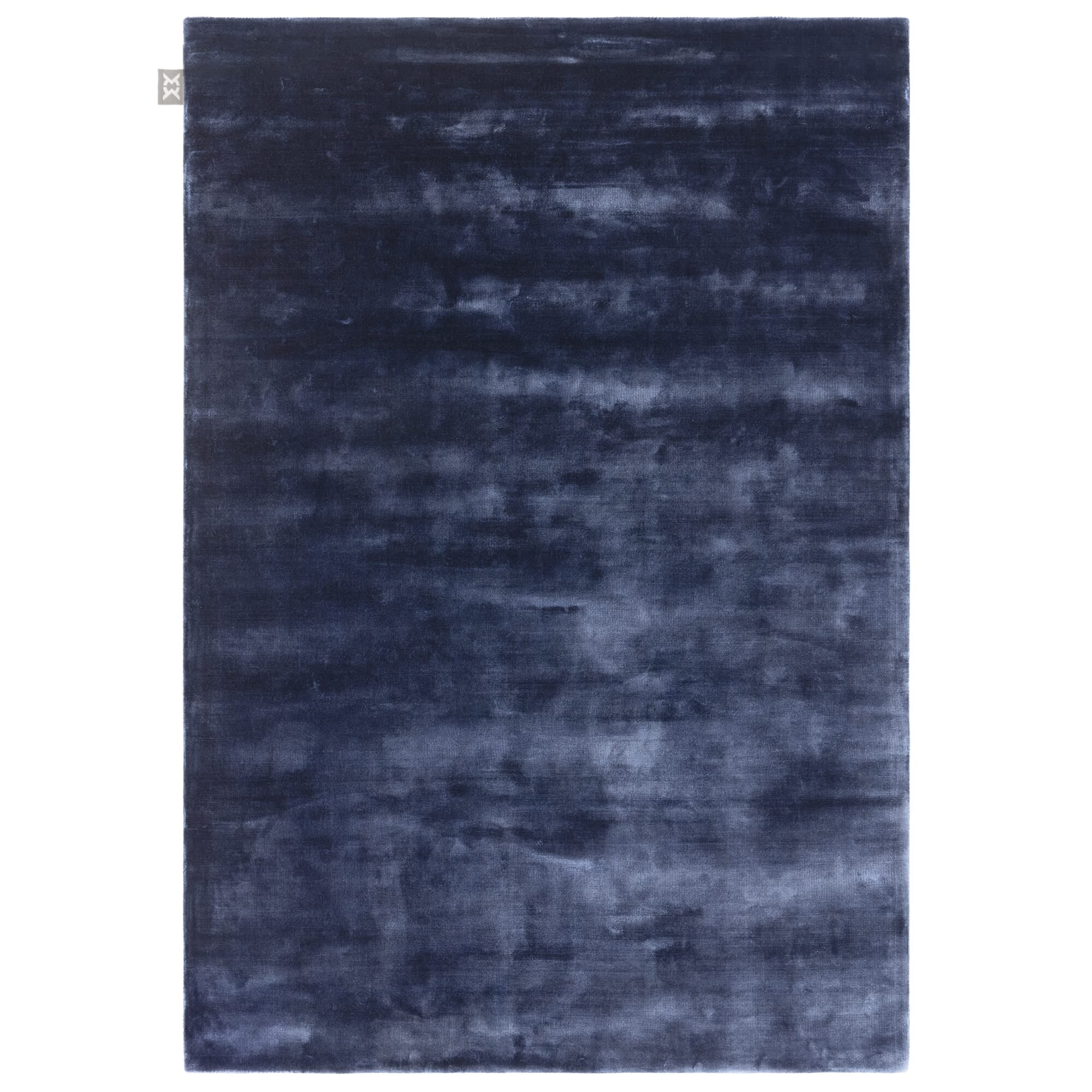 Chrome Ink Rug Katherine Carnaby Viscose Luxury – Stroma Interiors